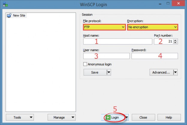 Cara Menggunakan FTP dengan WinSCP